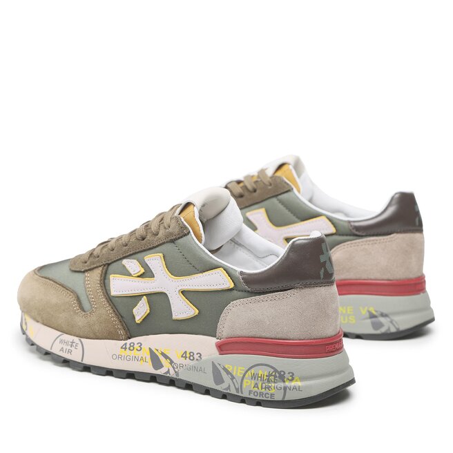Sneakers Premiata Mick 6075 Grey/Brown | epantofi.ro