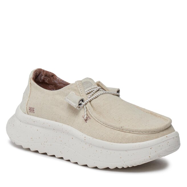 Półbuty Hey Dude Wendy Peak Chambray 40255-13R Beżowy | eobuwie.com.pl
