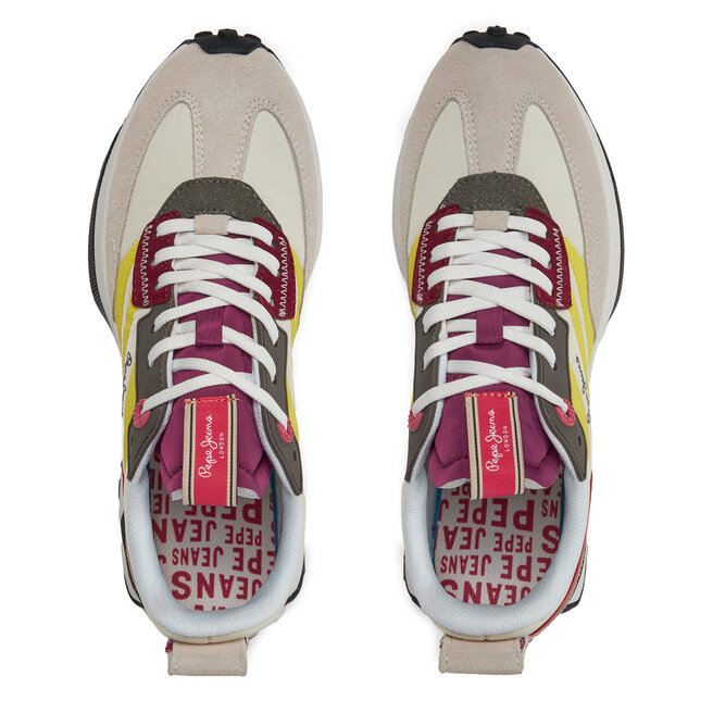 Αθλητικά Pepe Jeans Lucky Main PLS60004 Λευκό | epapoutsia.gr