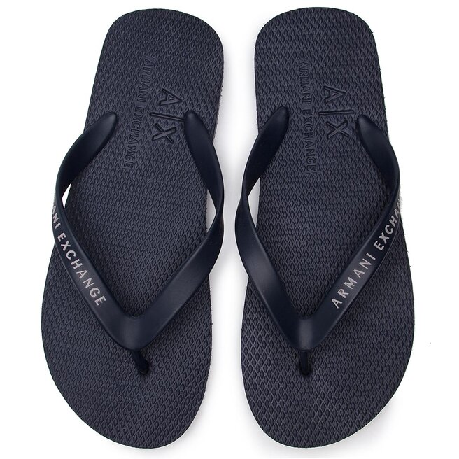 Infradito Armani Exchange XUQ001 XCC10 00285 Blu scuro | escarpe.it