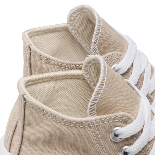 Sneakers aus Stoff Converse Ctas Move Hi A04365C Beige | eschuhe.de