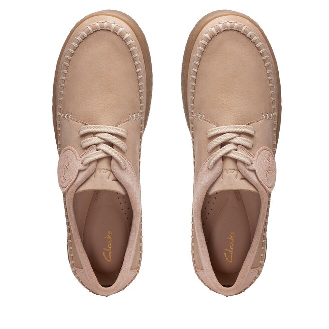 Pantofi Clarks Barleigh Weave Bej | epantofi.ro