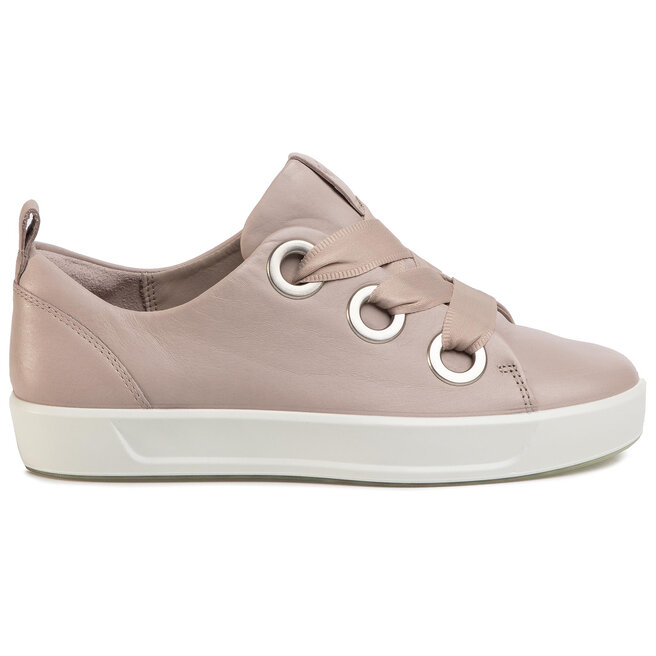 Sneakersy ECCO Soft 8 W 47054301386 Grey Rose | eobuwie.com.pl