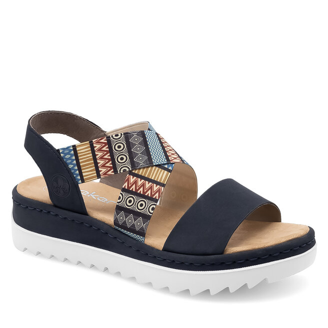 Sandale Rieker V44G8-14 Bleumarin | epantofi.ro