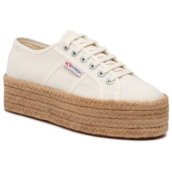 Espadrilles Superga 2790 Rope S51186W Beige Gesso 394 | eschuhe.de