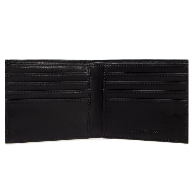 Cartera grande para hombre Emporio Armani Y4R168 YLA0E 81072 Negro ...