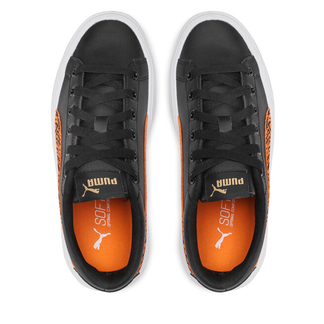 Zapatillas Puma Kaia Platform Tiger 383915 01 Puma Black/Vibrant Orange ...