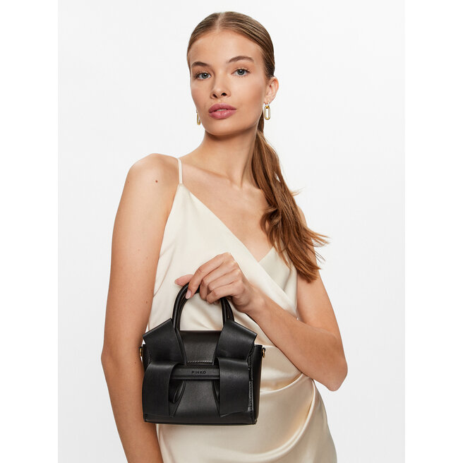 Torebka Pinko Aika Purse Baby PE 23 PLTT 100384 A0QO Czarny | eobuwie.com.pl