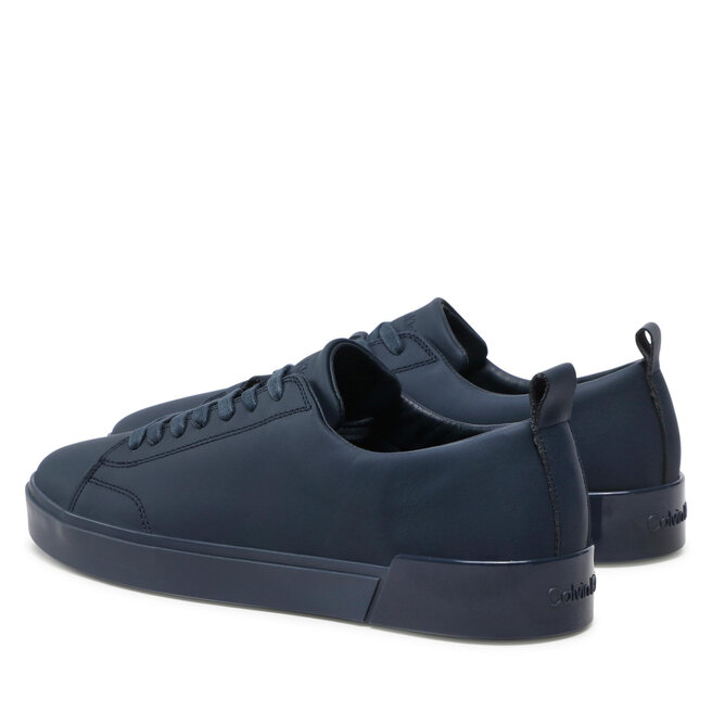 Zapatillas Calvin Klein Low Top Lace Up Sm Lth HM0HM00677 Calvin Navy DW4 | zapatos.es