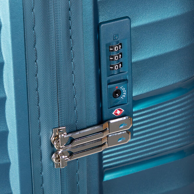 Μεγάλη Βαλίτσα Puccini Victoria PP019A 7 Μπλε | epapoutsia.gr