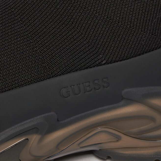 Sneakersy Guess Belluno FMJBES FAB12 BLACK | eobuwie.com.pl
