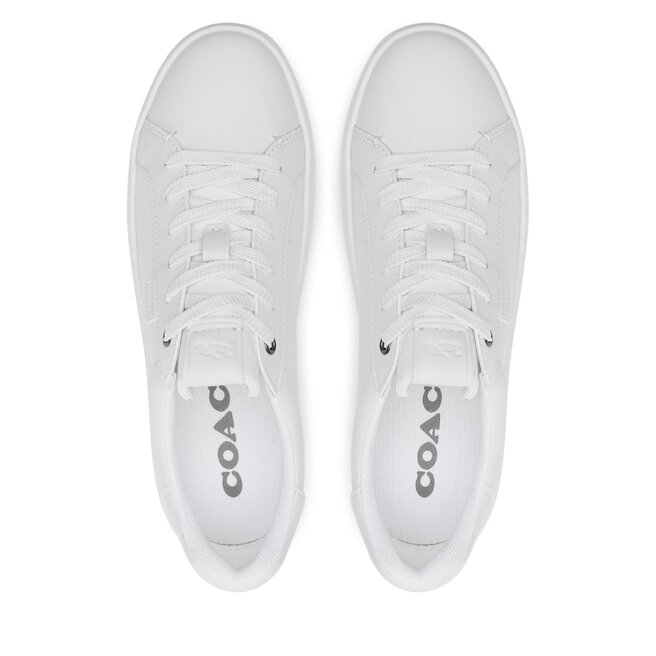 Sneakersy Coach Lowline Leather CN577 Optic White OPI | eobuwie.com.pl