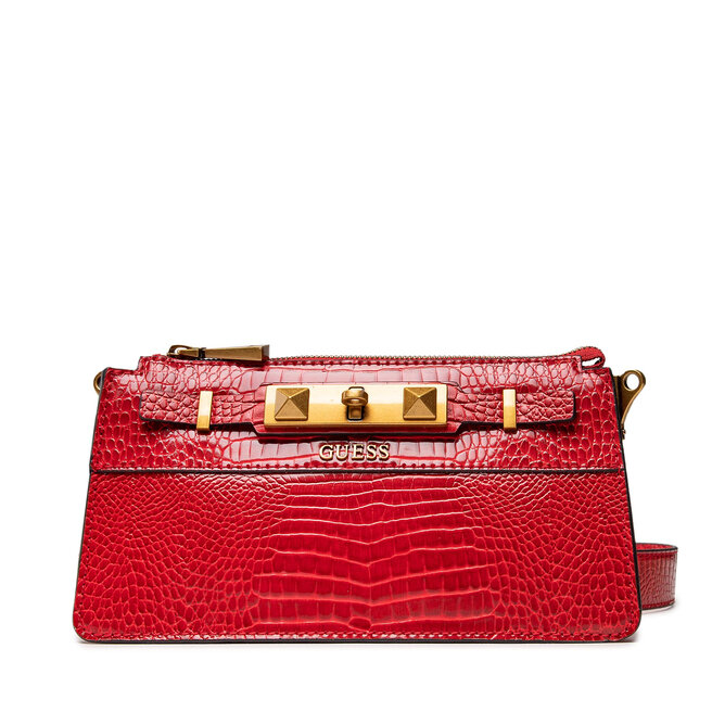 Handtasche Guess Raffie (CB) Mini NHWCB77 60700 Rot | eschuhe.de