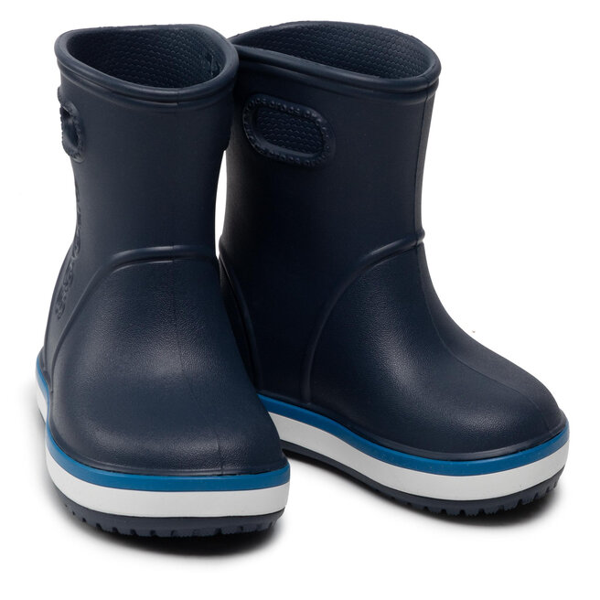 Botas de agua Crocs Crocband Rain Boot K 205827 Navy/Bright Cobalt ...