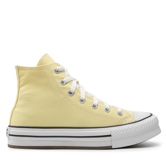 Bambas Converse Ctas Eva Lift Hi A02488C Soft Sunshine/White/Black ...