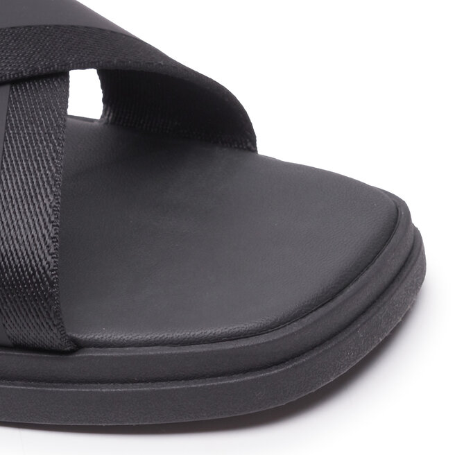 Chanclas Calvin Klein Webbing Cross Sandal Wb HM0HM00462 Ck Black BEH ...