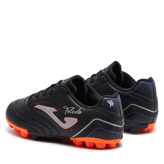 Ποδοσφαιρικά Παπούτσια Joma Toledo Jr 2401 TOJS2401HG Μαύρο | epapoutsia.gr
