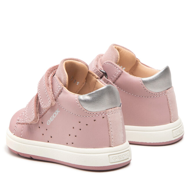 Sneakers Geox B Biglia G. C B044CC 08522 C8360 Old Rose/Silver | eschuhe.de