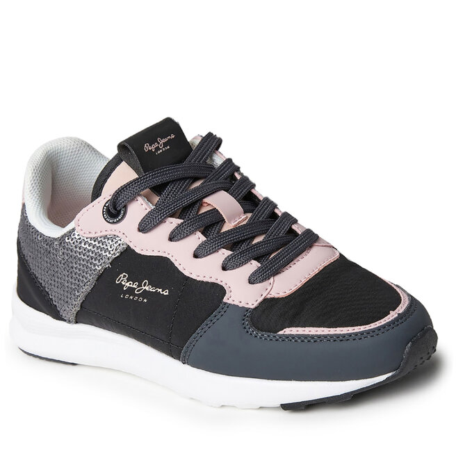 Sneakersy Pepe Jeans PGS30591 Czarny | eobuwie.com.pl