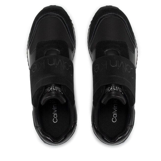 Сникърси Calvin Klein Elastic Runner HW0HW00545 Черен | obuvki.bg