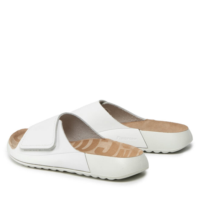Klapki ECCO 2Nd Cozmo 20680301002 Bright White | eobuwie.com.pl