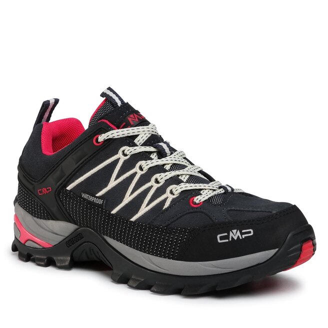 Trekkingi CMP Rigel Low Wmn Trekking Shoes Wp 3Q13246 Czarny | eobuwie ...