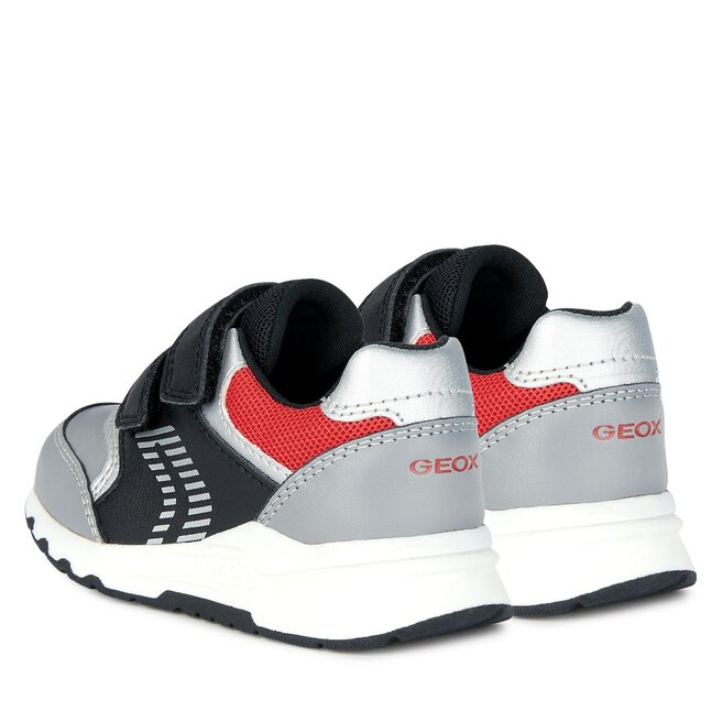 Sneakersy Geox B Pyrip Boy B264YA 0BC14 C0051 M Szary | eobuwie.com.pl