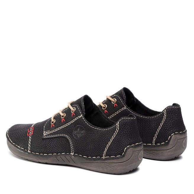 Pantofi Rieker 52520-00 Negru | epantofi.ro