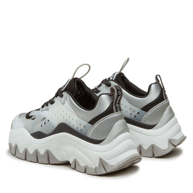 Sneakers Buffalo Trail One BN16307411 Silver/Black | eschuhe.de