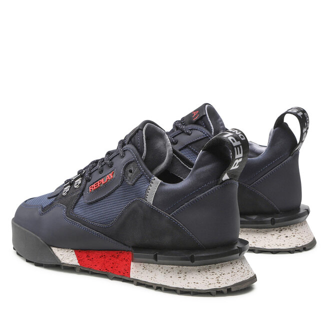 Sneakers Replay Field Speed GMS1P.000.C0018L Bleu marine | chaussures.fr