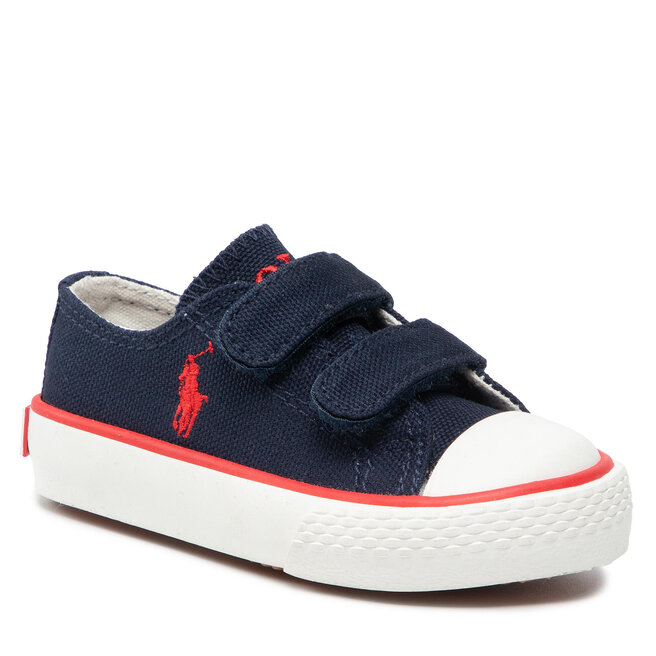 Bambas Polo Ralph Lauren Gibbs Ez RF103401 Navy/Red | zapatos.es