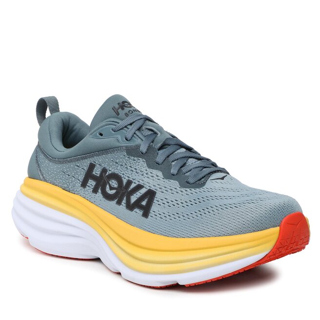 Zapatillas de running Hoka Bondi 8 1123202 Gris | zapatos.es