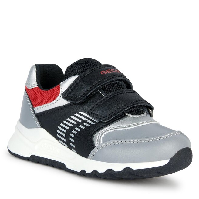 Sneakersy Geox B Pyrip Boy B264YA 0BC14 C0051 M Szary | eobuwie.com.pl