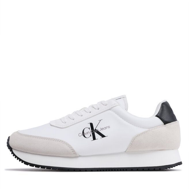 Sneakers Calvin Klein Jeans Retro Runner Su-Ny Mono YM0YM00683 Weiß ...