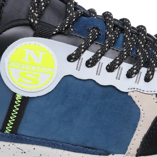 Sneakers North Sails RW/01 Skipper 033 Blue/Yellow Fluo/Black | eschuhe.de