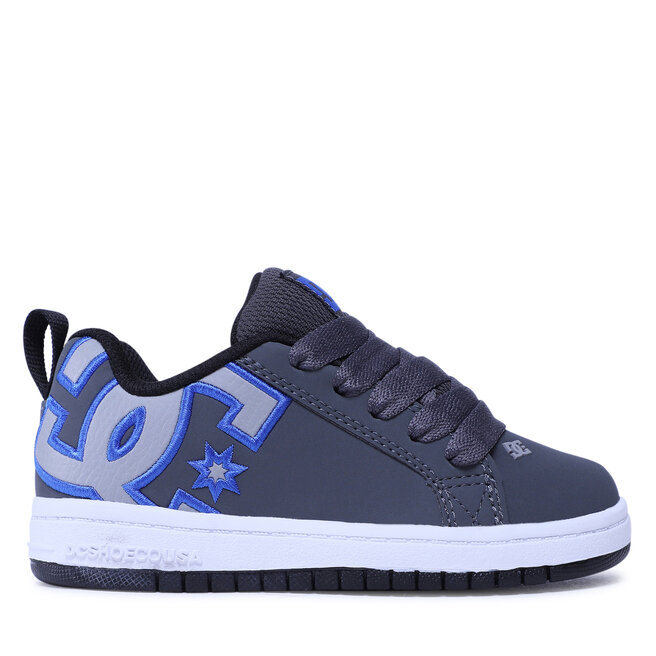 Sneakers DC Court Graffik ADBS100207 Dark Grey/Black (Dgb) | epantofi.ro