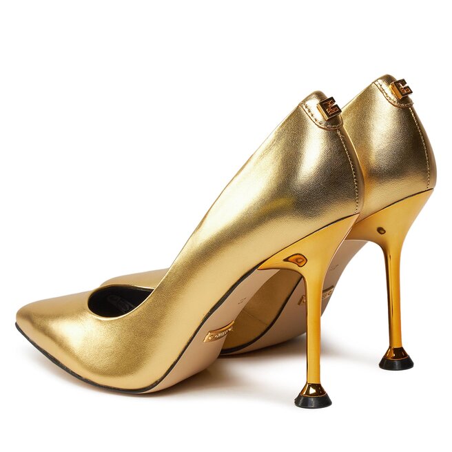 Szpilki Guess Tracker FLPTRK LEM08 Złoty | eobuwie.com.pl