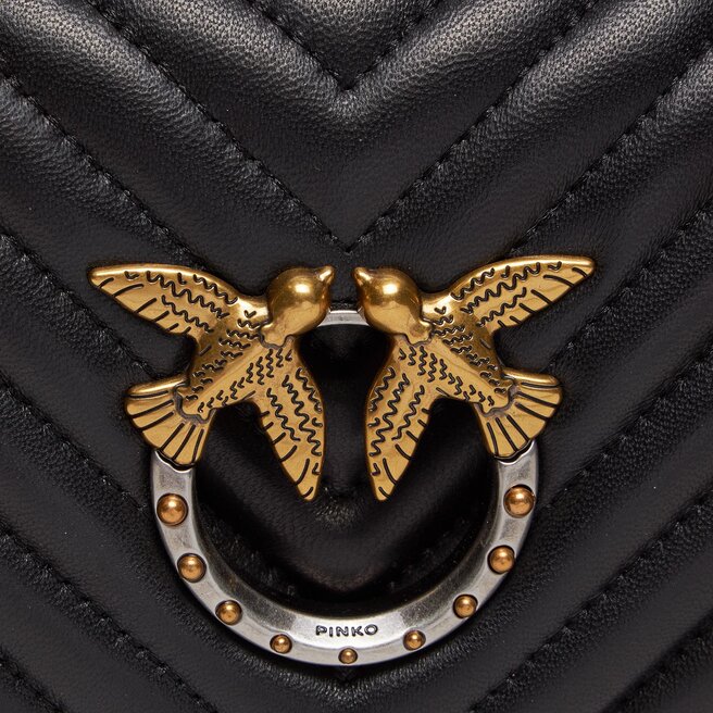 Borsetta Pinko Love Click Mini AI 23-24 PLTT 100067 A10Q Black Z99Q | escarpe.it
