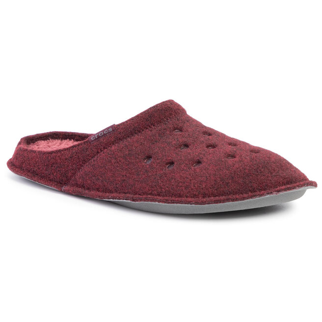 Pantuflas Crocs Classic Slipper 203600 Burgundy/Burgundy | zapatos.es