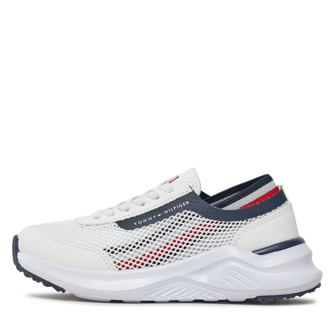 Sneakersy Tommy Hilfiger T3B9-33395-1697 M White 100 | eobuwie.com.pl