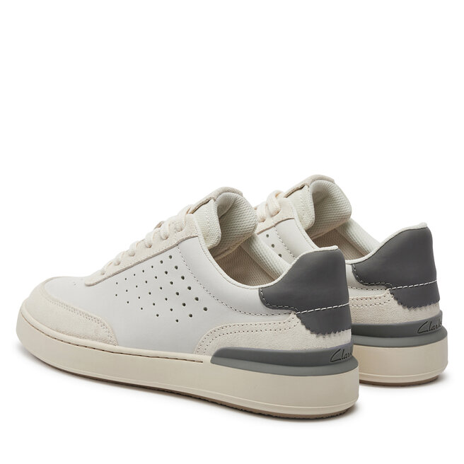 Sneakers Clarks Courtlite Run 26176726 Weiß | eschuhe.de