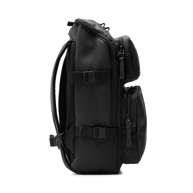 Zaino Rains Trail Cargo Backpack W3 14330 Nero | escarpe.it