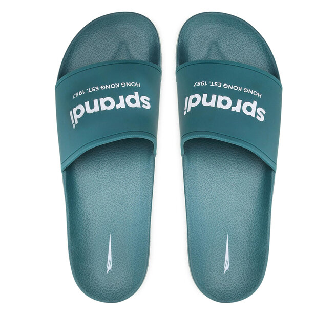 Klapki Sprandi 865478A Zielony | eobuwie.com.pl