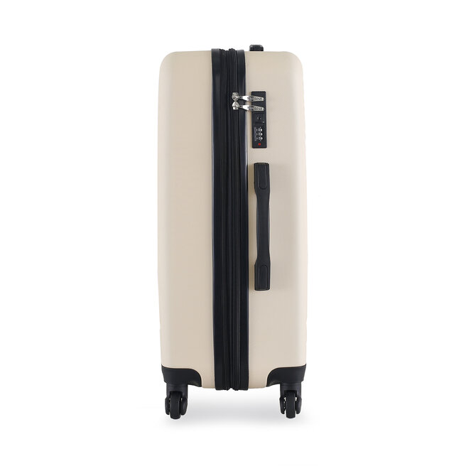 Μεσαία Βαλίτσα Semi Line T5747-2 Ecru | epapoutsia.gr