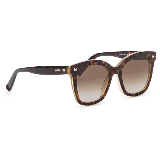 Okulary przeciwsłoneczne Max Mara Mm Dots II 52-21-145 Brązowy ...