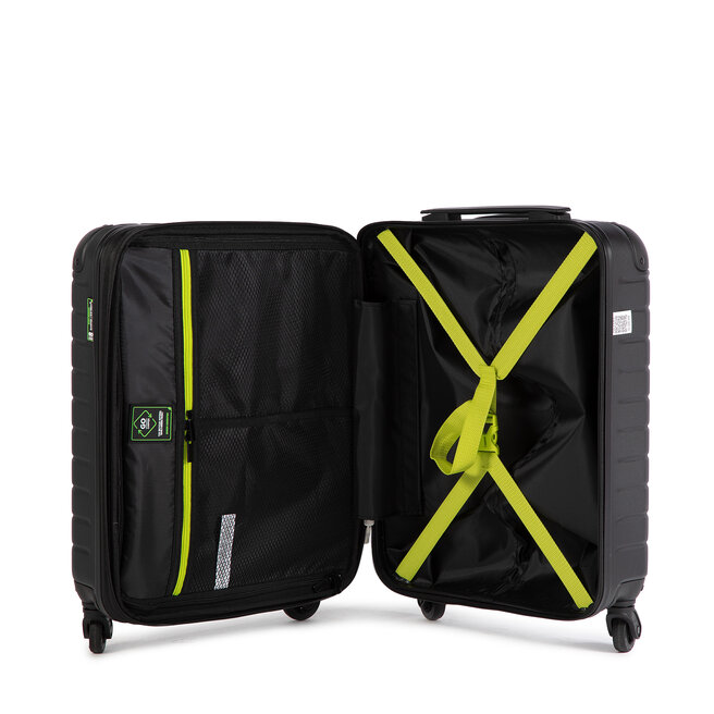 Kabinenkoffer Carpisa Gotech Green VAA5050S942 Black | eschuhe.de
