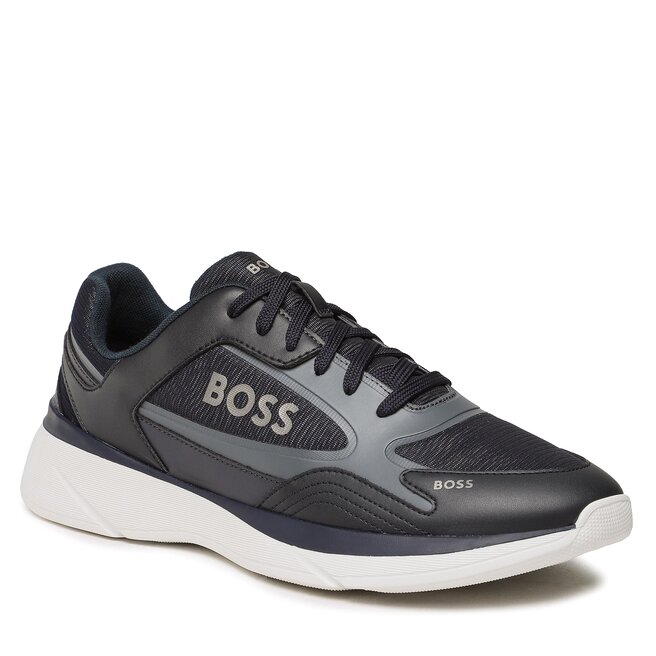 Sneakersy Boss Dean 50487577 Open Blue 460 | eobuwie.com.pl