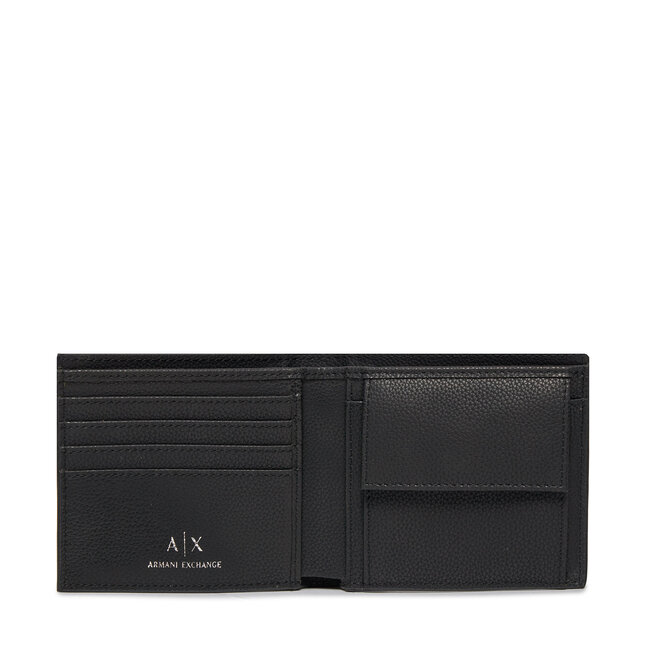 Portafoglio grande da uomo Armani Exchange 958098 3F892 00020 Nero ...
