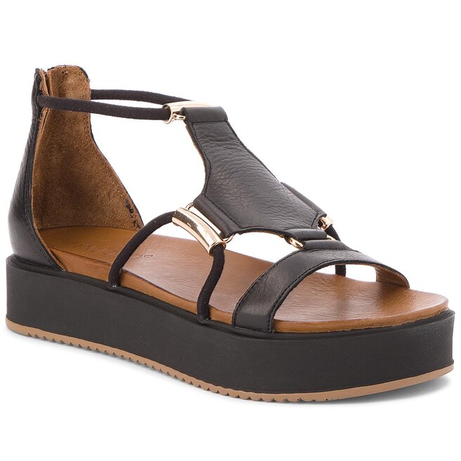 Sandały Inuovo 8729 Black | eobuwie.com.pl