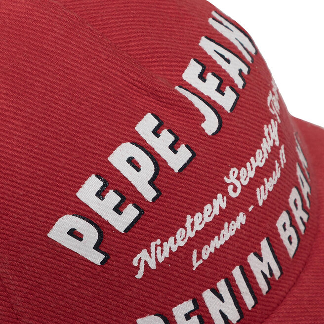 Czapka z daszkiem Pepe Jeans Twill Cap PB040260 Flame 265 | eobuwie.com.pl